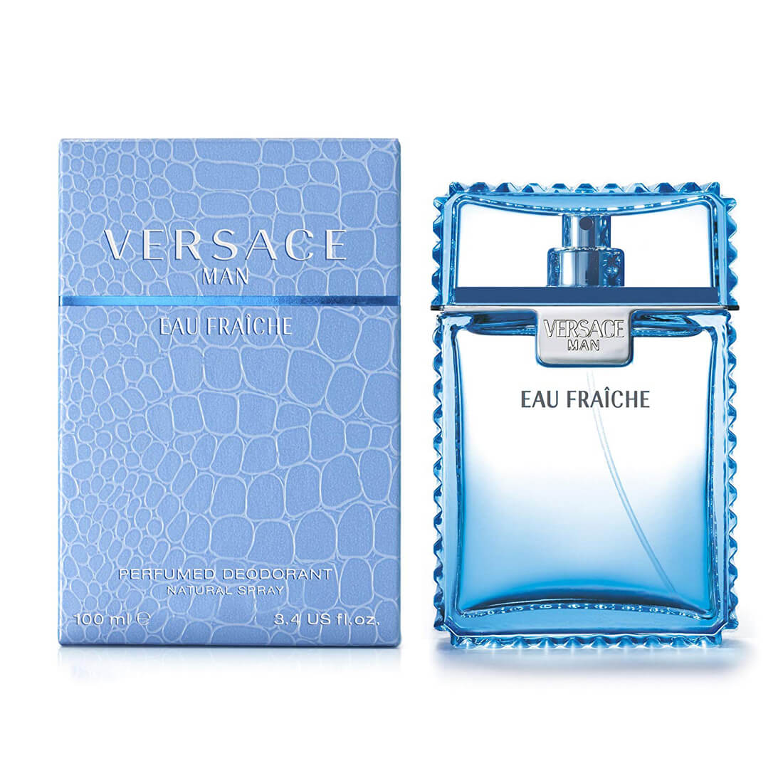 Versace Man Eau Fraiche Deodorant Spray By Versace – Clickritzy